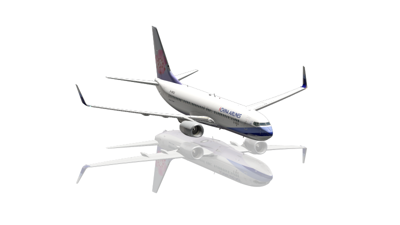 China Airlines Boeing 737 800 Fire